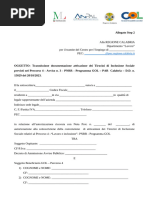 Italian Passport Form MOD 1 | PDF