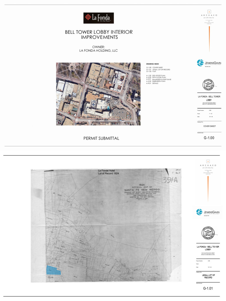 10.11.24 Bell Tower Lobby Permit Set | PDF | Components | Civil Engineering