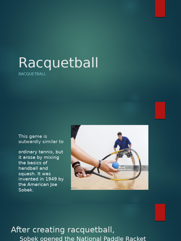 Introduction to Racquetball: History & Gear | PDF