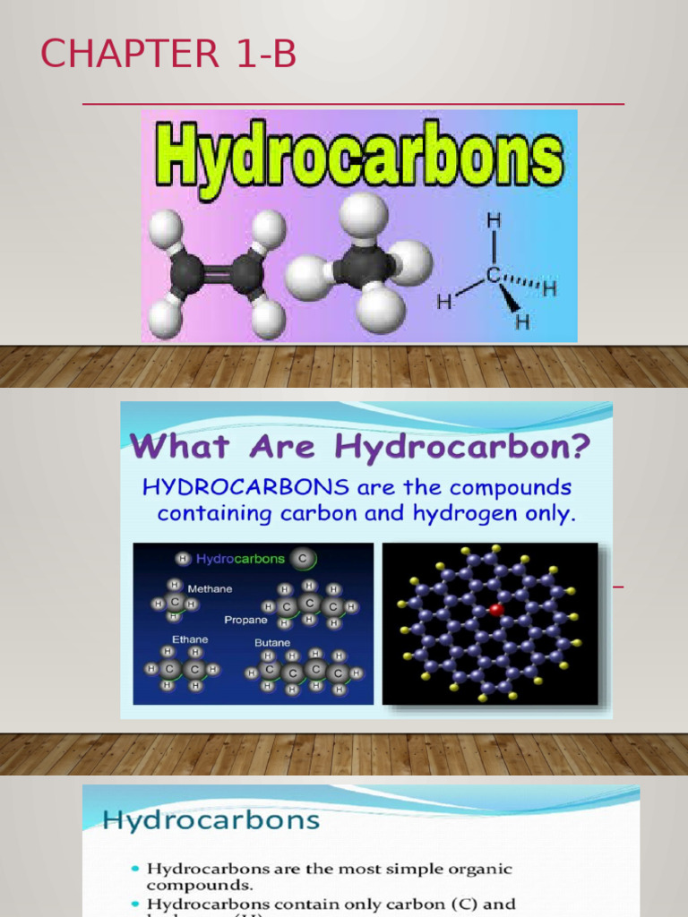 Chapter 1 B - Hydrocarbons and Functional Groups | PDF