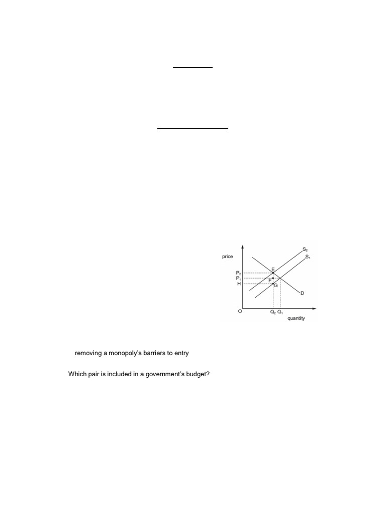 IG II Economics Sessional Exams | PDF