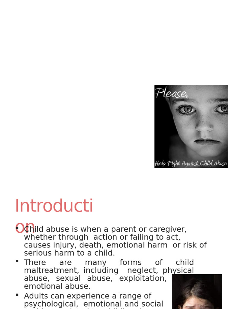 Understanding Child Abuse and Its Impact | PDF | Child Abuse ...