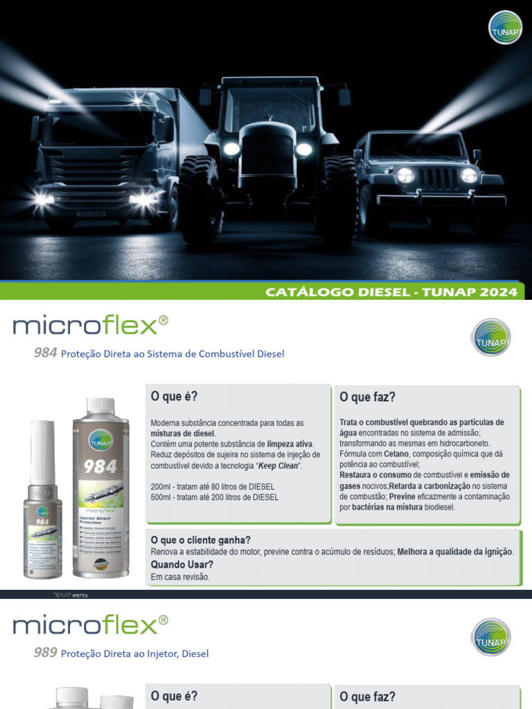 Catálogo Diesel Trator - Caminhao - Tunap | PDF | Óleo de motor | Motores