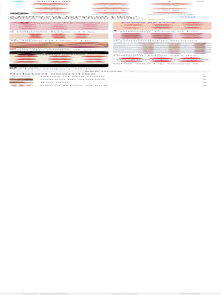 Types of Lips | PDF