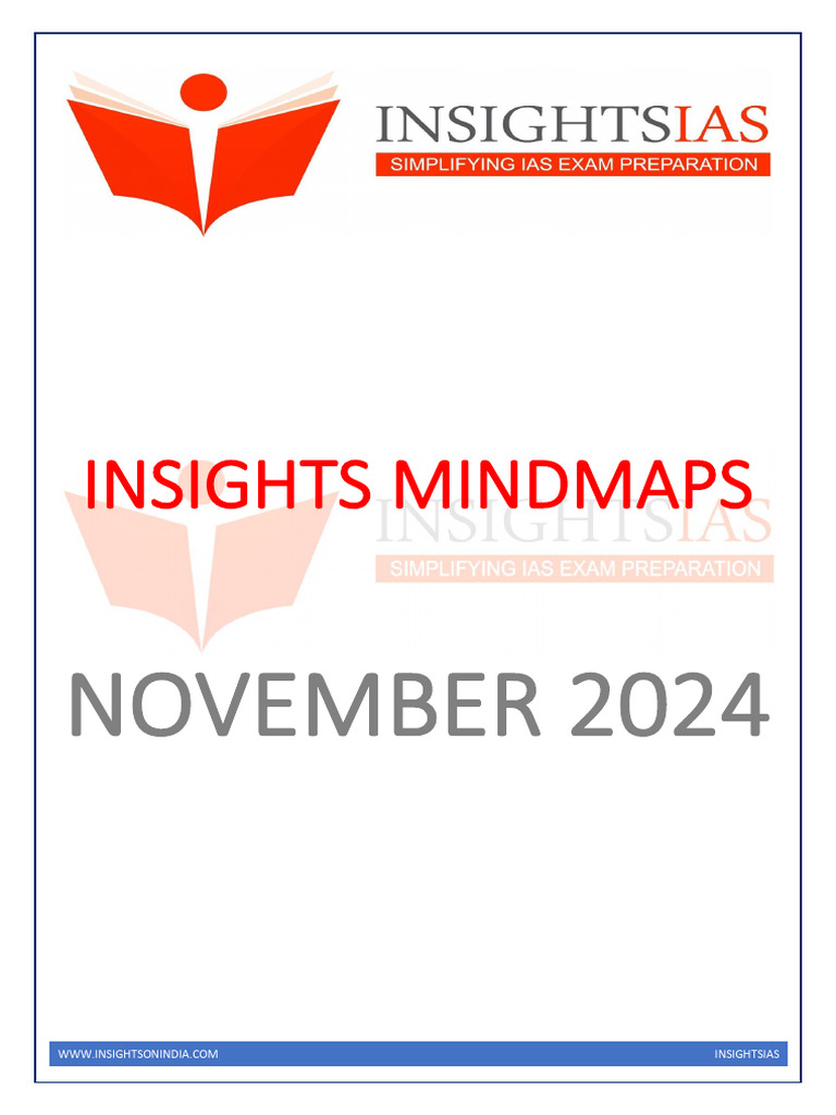 11.INSIGHTS November 2024 Mindmaps Compilation PDF | PDF | Workforce | Climate Change Mitigation