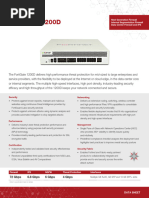 Fortigate 120g Series | PDF | Security | Computer Security
