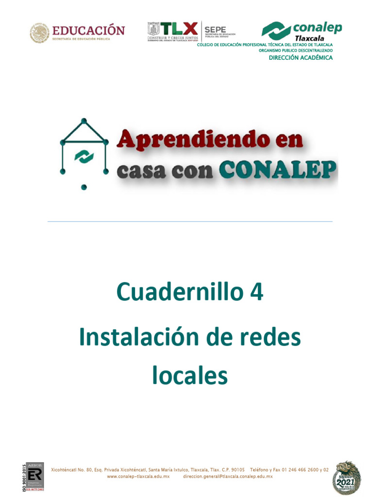 Cuadernillo 4 | PDF | Enrutador (Computación) | Red de computadoras
