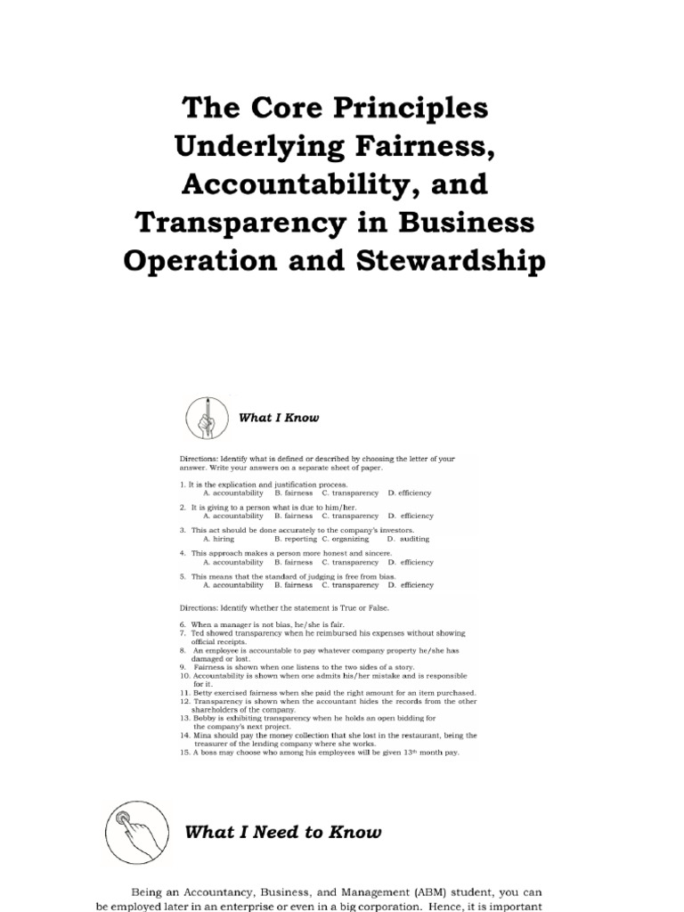 The Core Principles Underlying | PDF