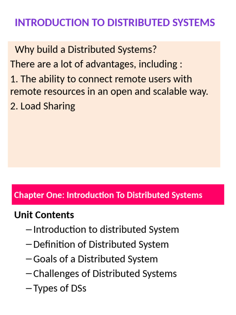 Introduction To Distributed Systems | PDF | Database Transaction | Client–Server Model