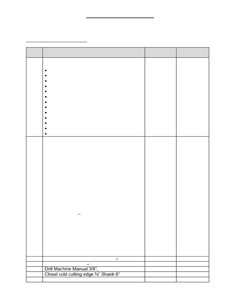 14-Equipment DAE Electrical | PDF | Drill | Power Supply