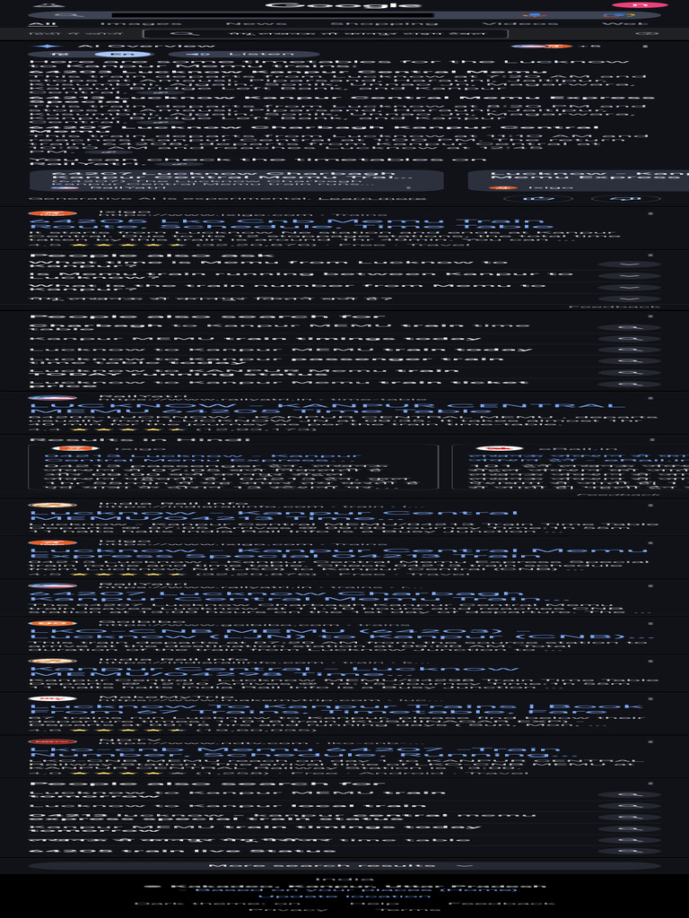 Memu Lucknow To Kanpur Time Table - Google Search | PDF | Sustainable ...