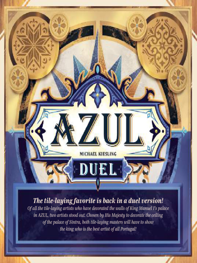 Azul Duel Rulebook 303183 | PDF | Tile | Dome