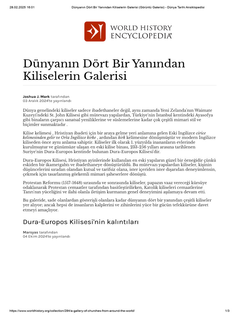 A Gallery of Churches From Around The World (Image Gallery) - World ...