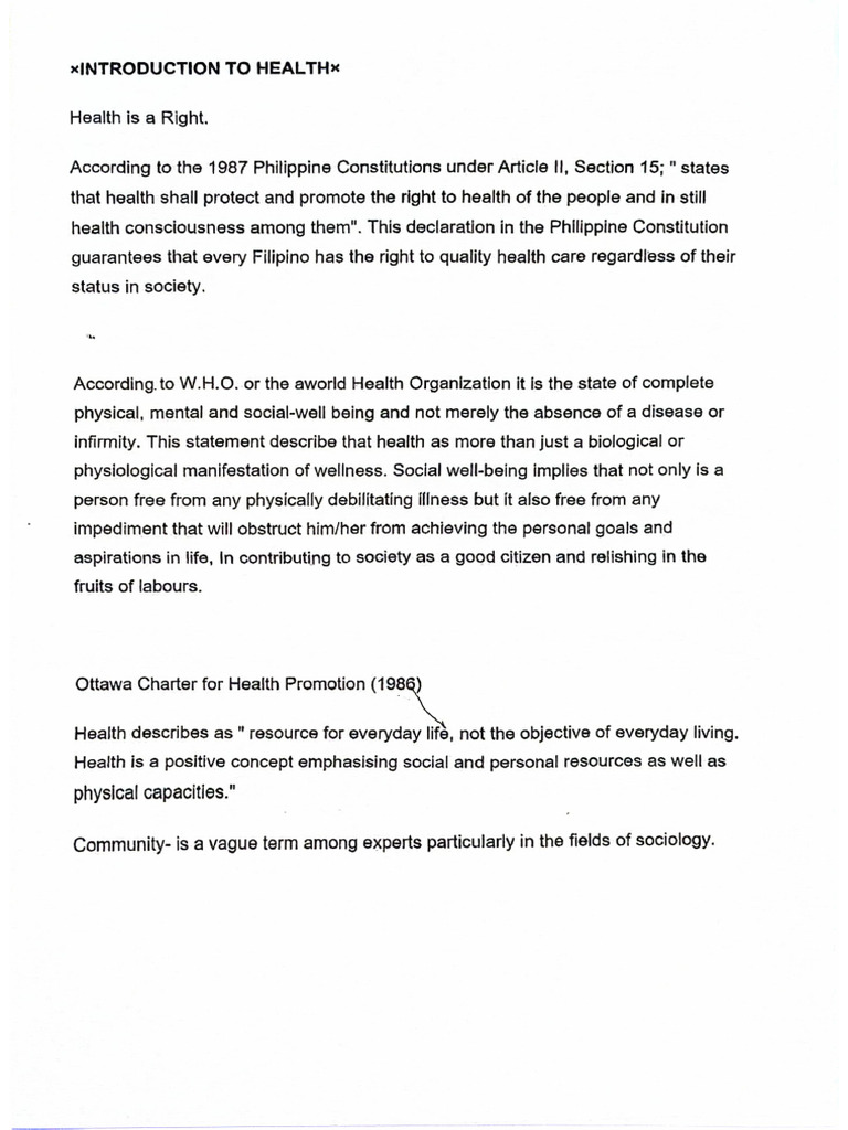 Cph Lesson 1 Complete | PDF