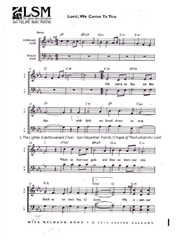 Lighter Side Movement Choir Overview | PDF