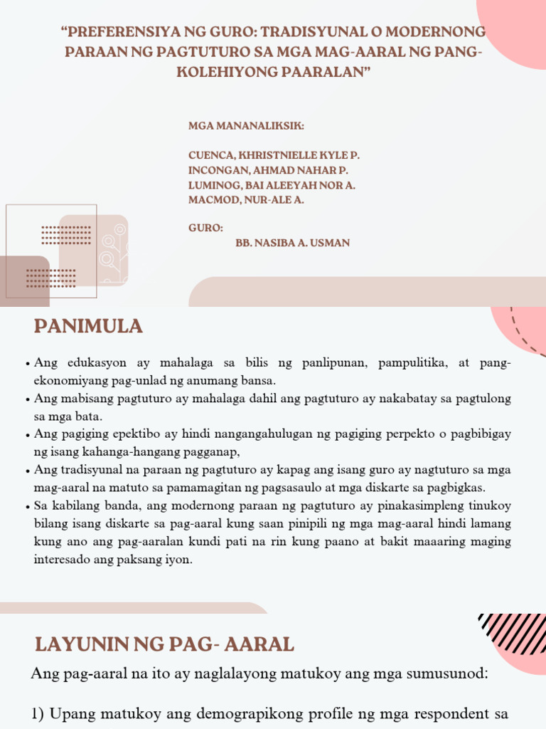 FILIPINO RESEARCH | PDF