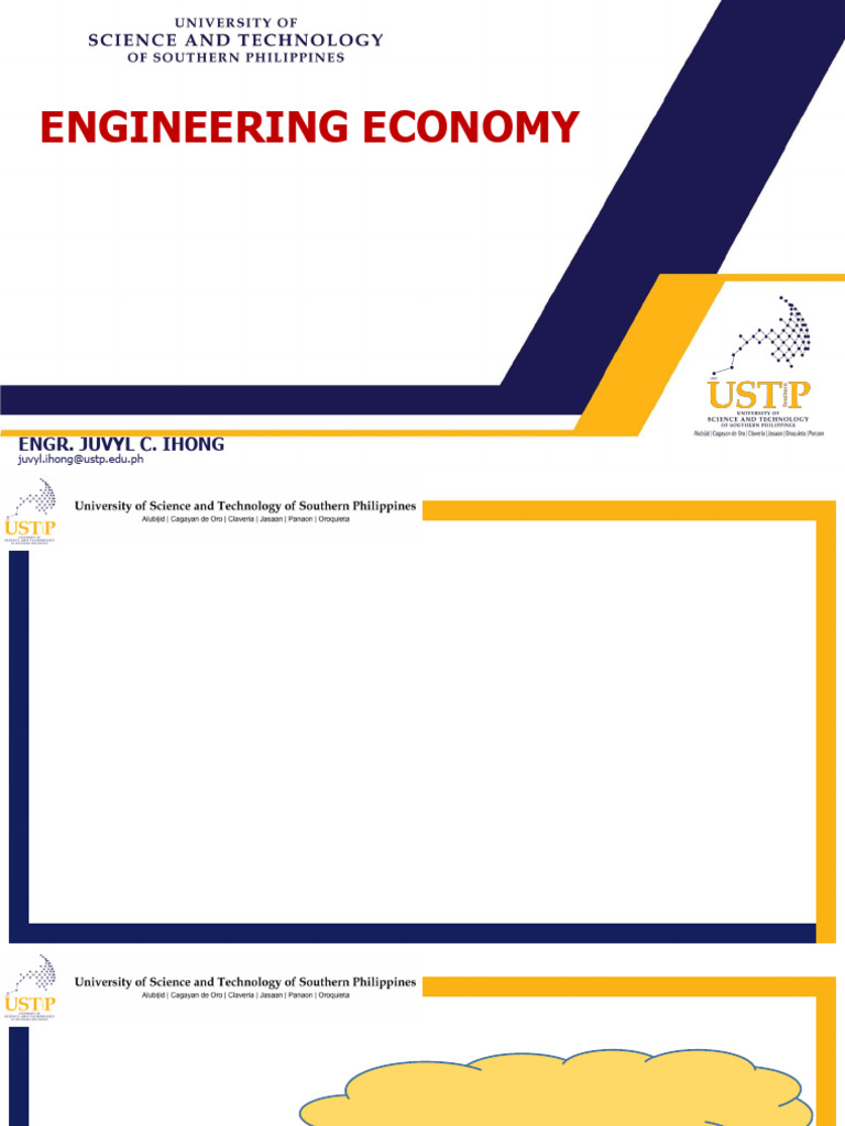 Topic 1 Introduction To Engineering Economy | PDF | Cost | Economics