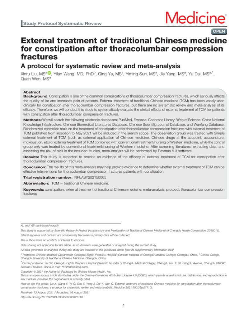 External Treatment of Traditional Chinese Medicine.40 | PDF ...