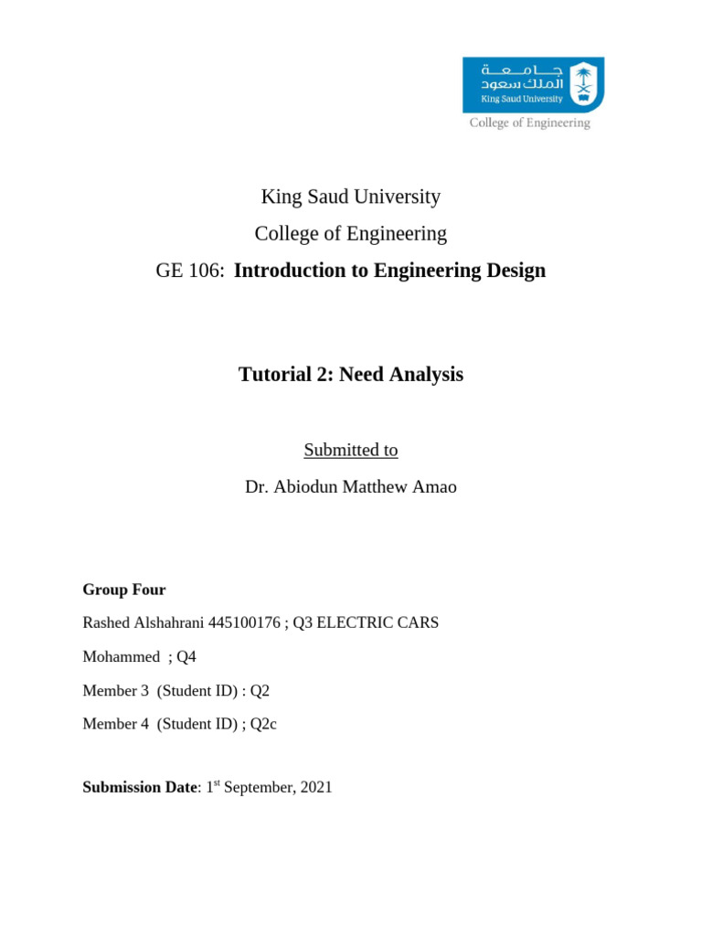 Tutorial TitlePage Template | PDF