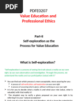 Self-Exploration, UHV | PDF | Experience | Behavior