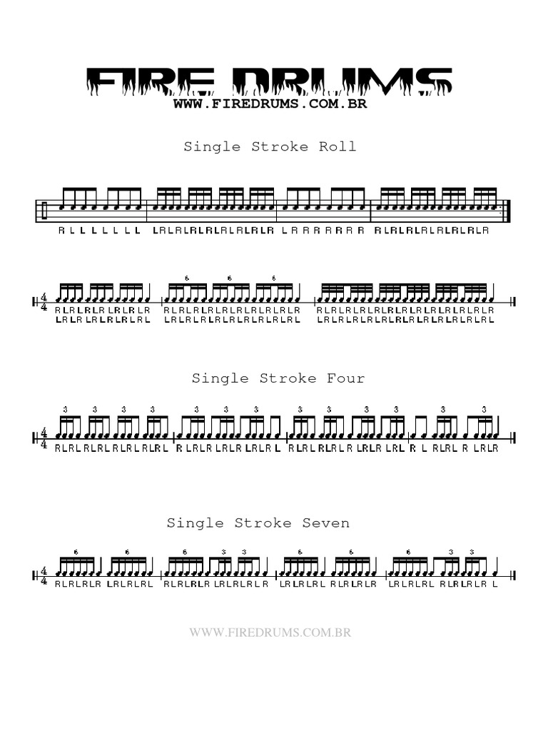Stroke Rudiments | PDF