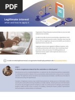 Legitimate Interests Assessment Template | PDF | Justice | Crime & Violence