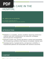 EndoTool Inpatient Glycemic Management Handbook | PDF | Hyperglycemia ...