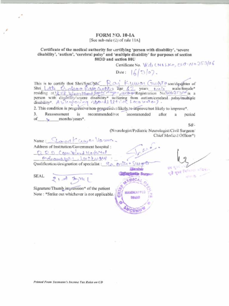 Form10-IA IT80DD | PDF