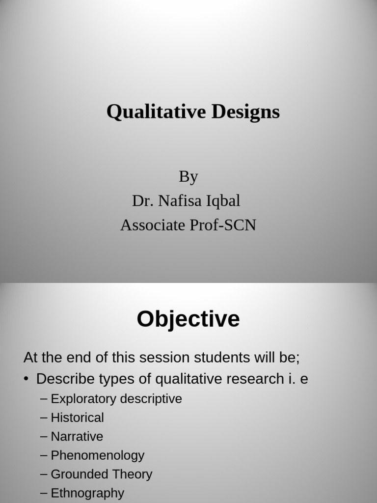 5 Qualitative Designs 2024 | PDF | Qualitative Research | Ethnography