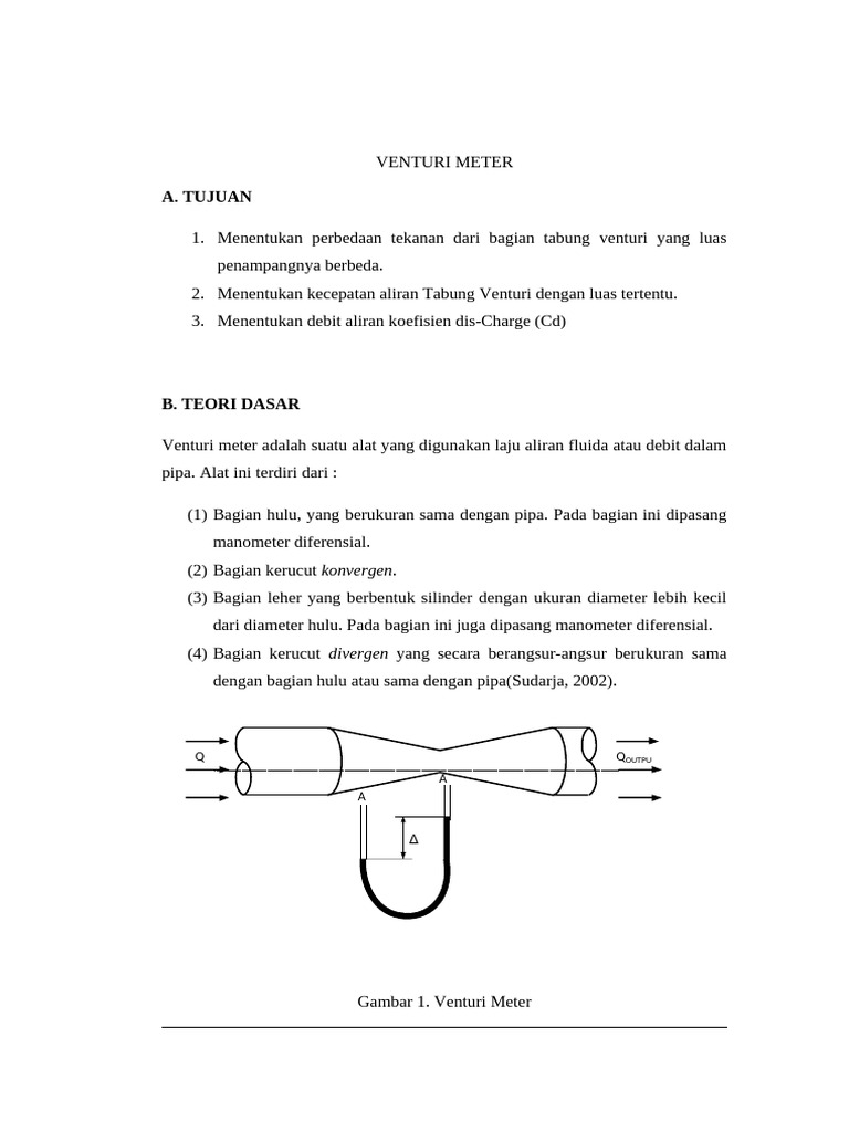 VENTURI METER | PDF