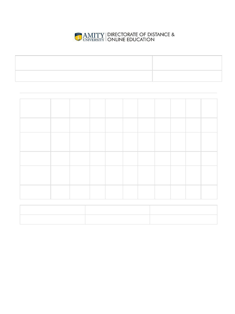 MarkSheet ODLMS 1st Semester | PDF | Course Credit | Educational Stages