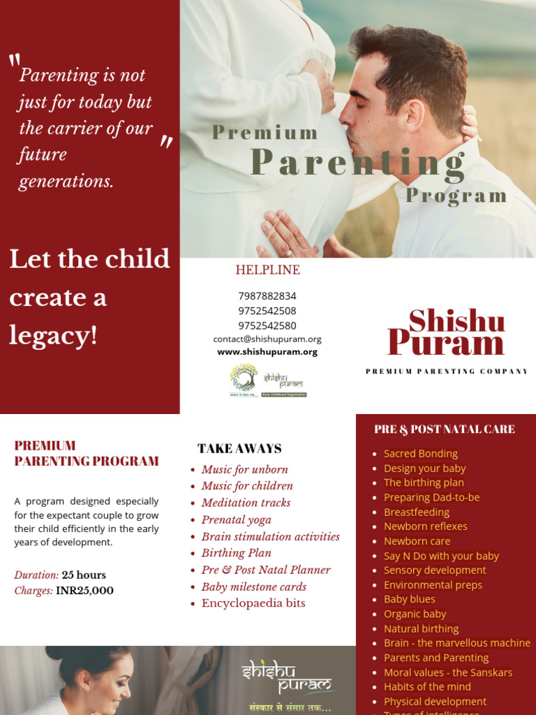 Premium Parenting Program Overview | PDF | Parenting | Infants