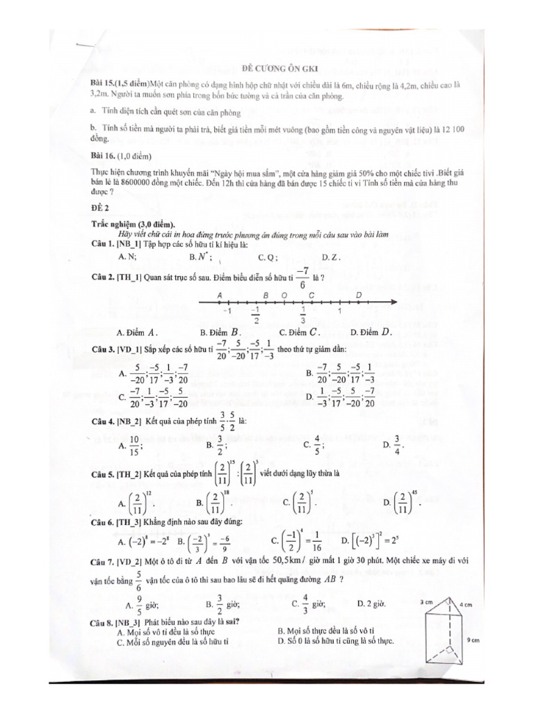 ĐỀ CƯƠNG ÔN GKI | PDF