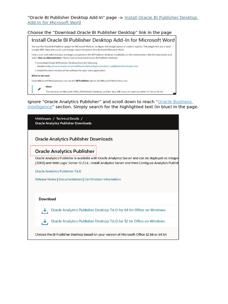 Installing BIP Plug-Ins | PDF