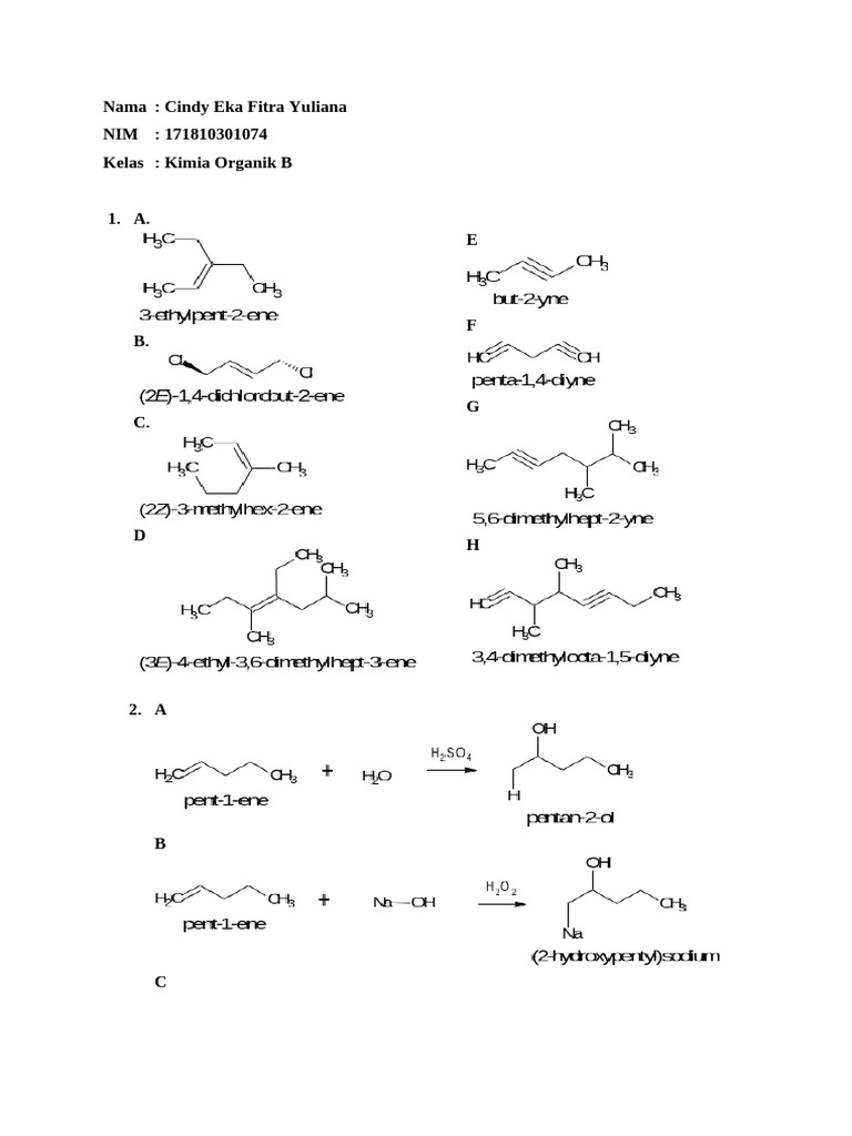 Kuis ALKENA ALKUNA | PDF