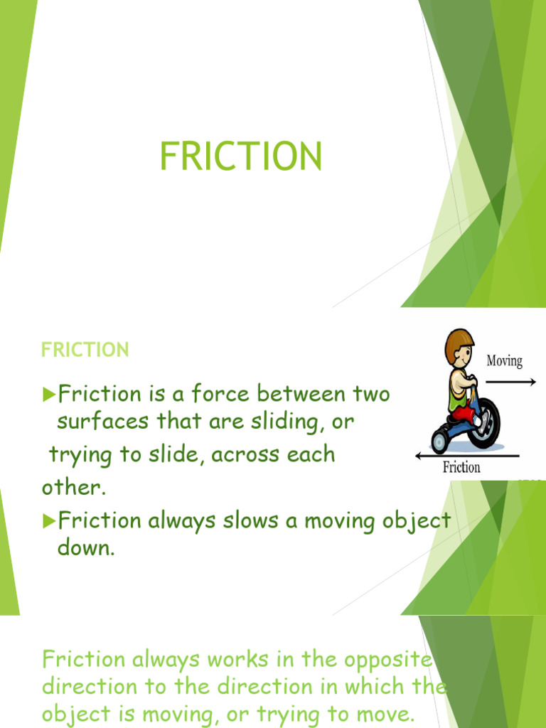 Year 3-Friction | PDF