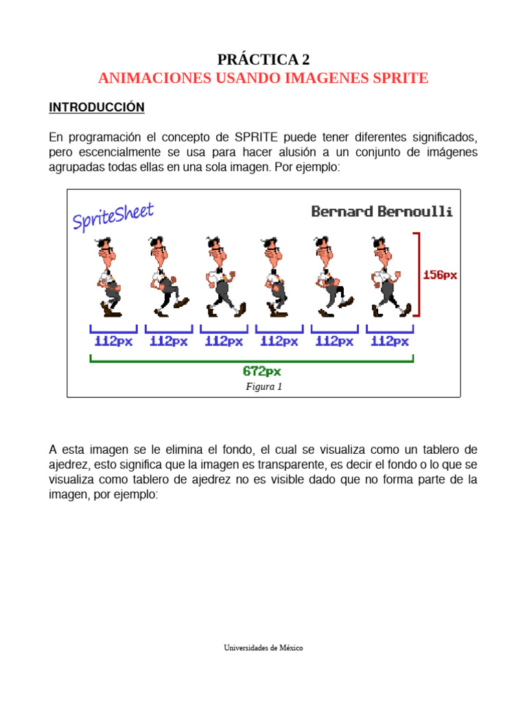 Practica 2 Animaciones Usando Imagenes S | PDF | Cuadros por segundo ...