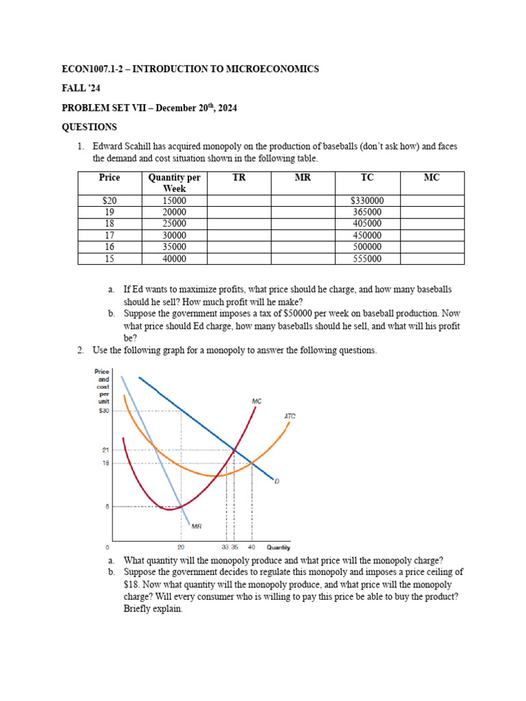 Economics | PDF | Externality | Monopoly