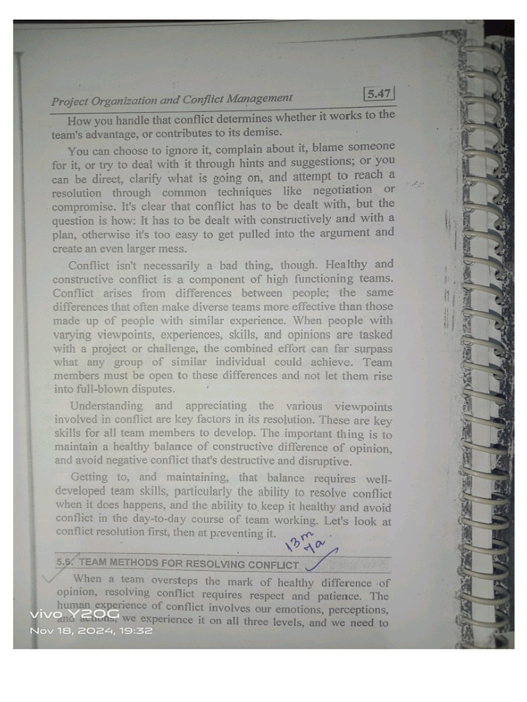 Project Management 13 Marks | PDF