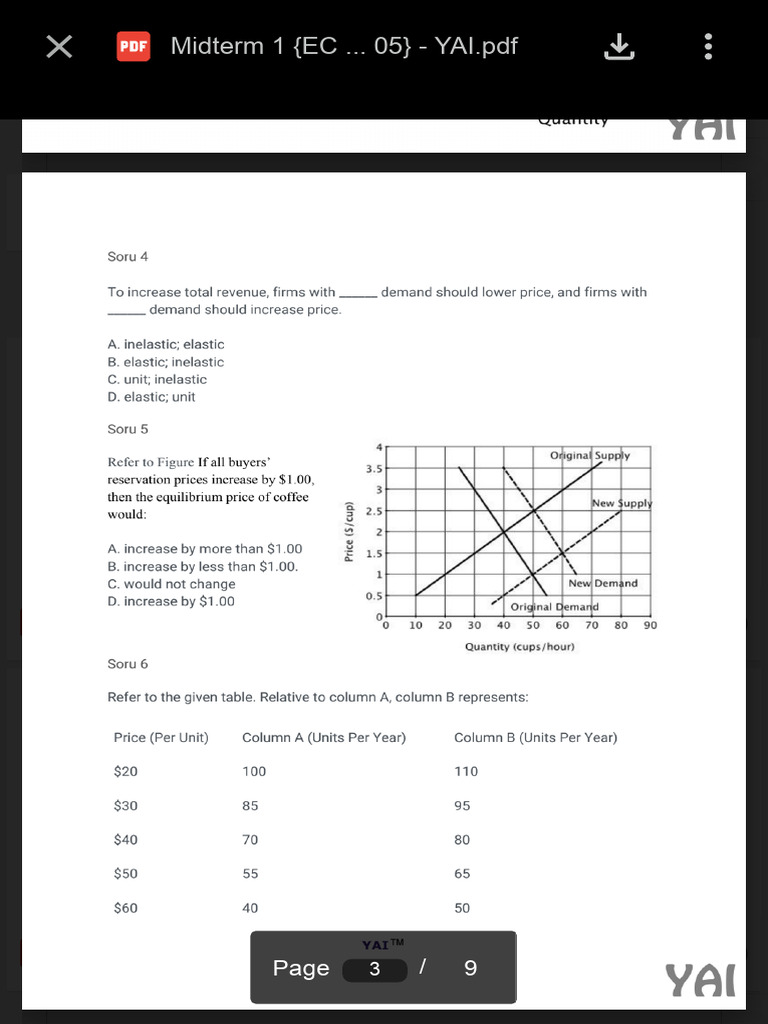 Yai - Econ1005 | PDF