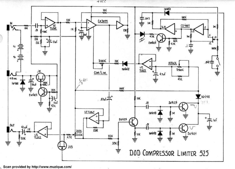 525 Compressor Limiter | PDF