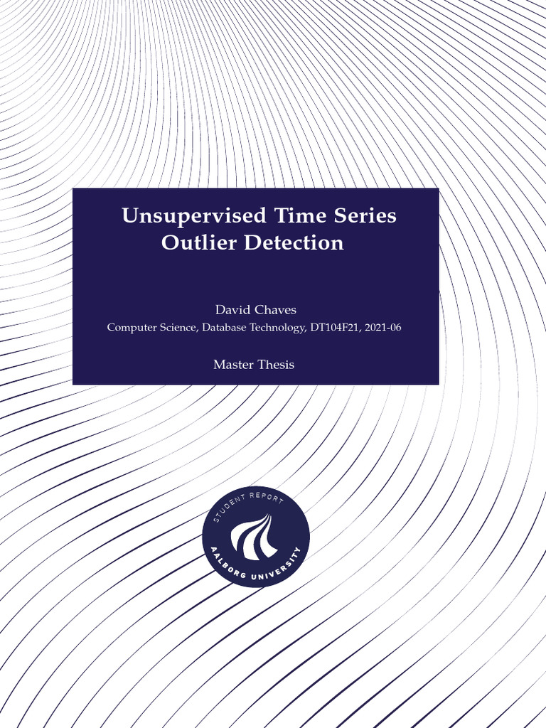 Unsupervised Time Series Outlier Detection123 Pdf