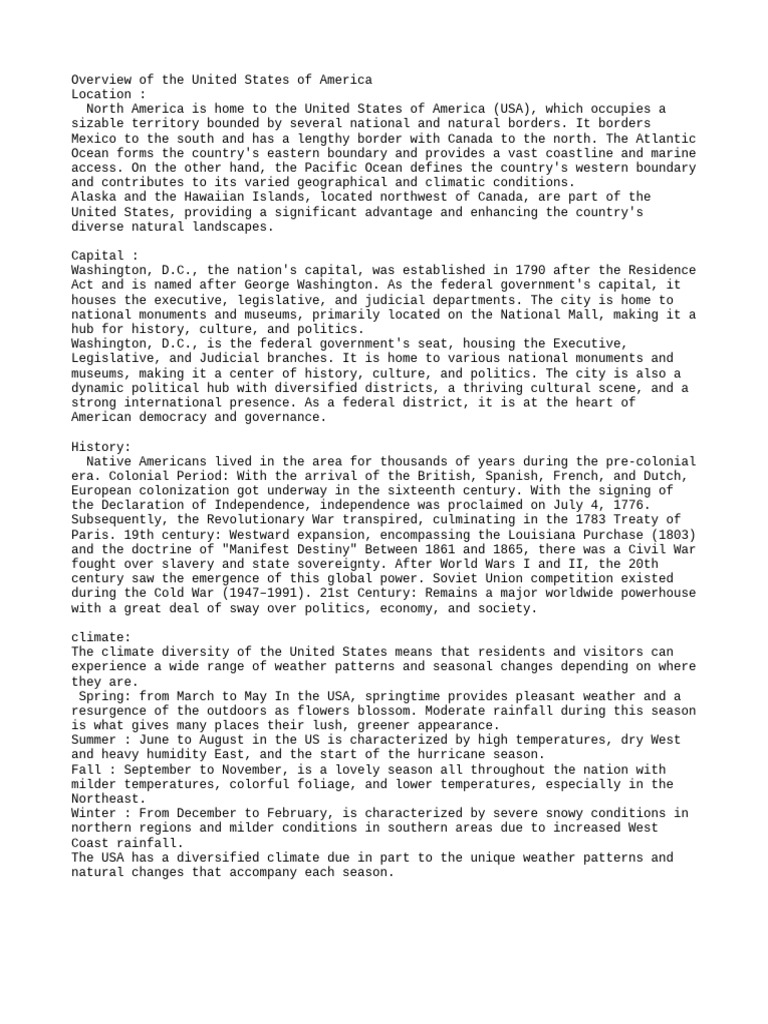 Assignments _240709_191557 | PDF | The United States | Washington