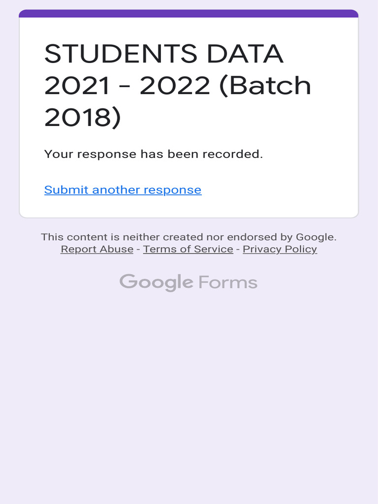 Students Data 2021 - 2022 (Batch 2018) | PDF