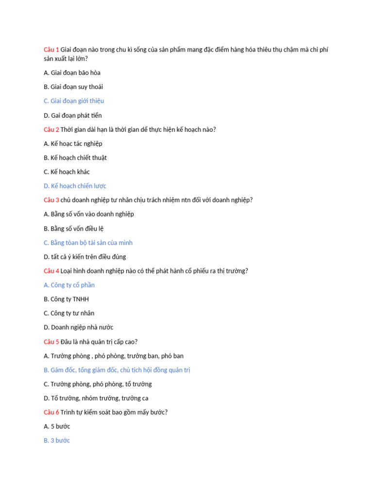 đề cương qtdn | PDF