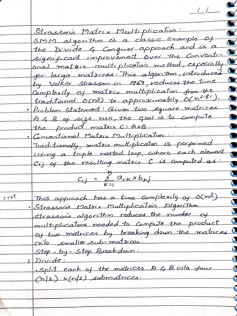 Devide and Conquer (ADSA) | PDF