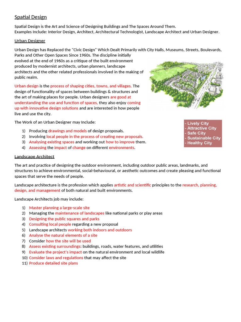 Urban and Landscape Design Guide | PDF | Urban Design | Landscape ...