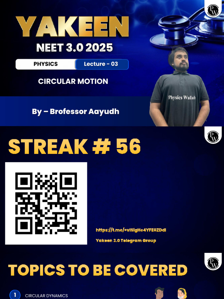 Circular Motion Physics Questions | PDF | Acceleration | Force