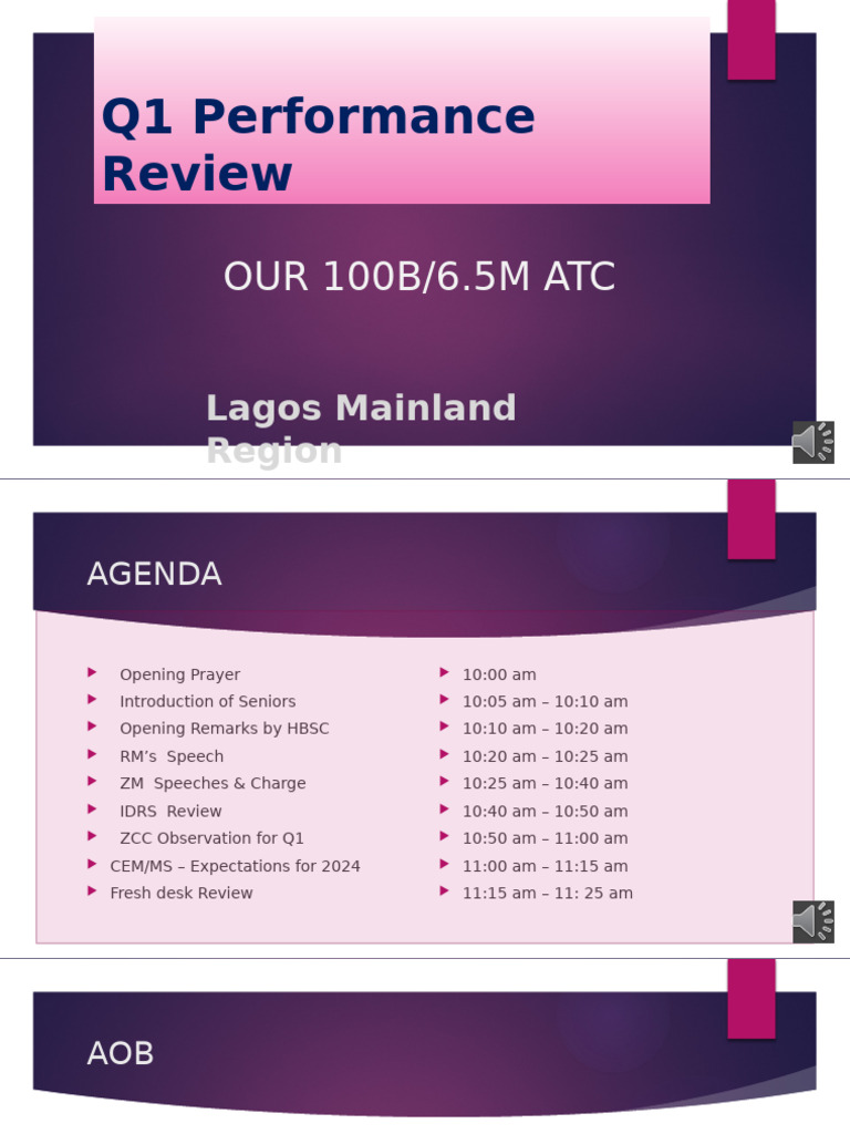 Q1 Performance Review | PDF