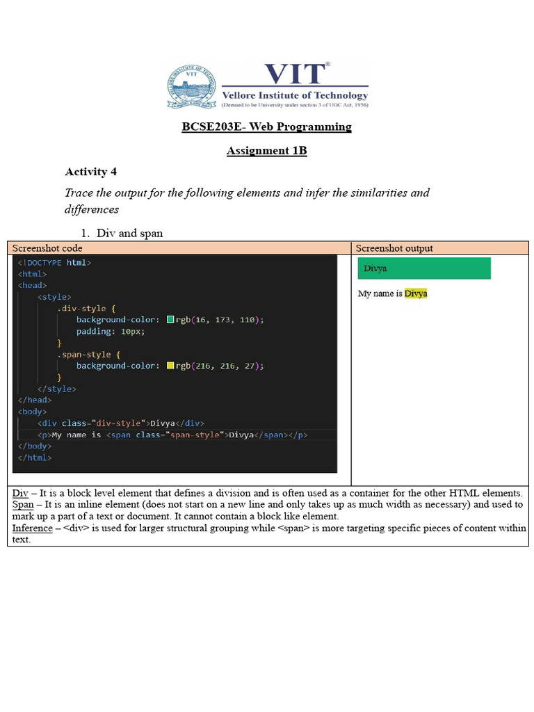 Assignment_2 | PDF | Html Element | Software Engineering
